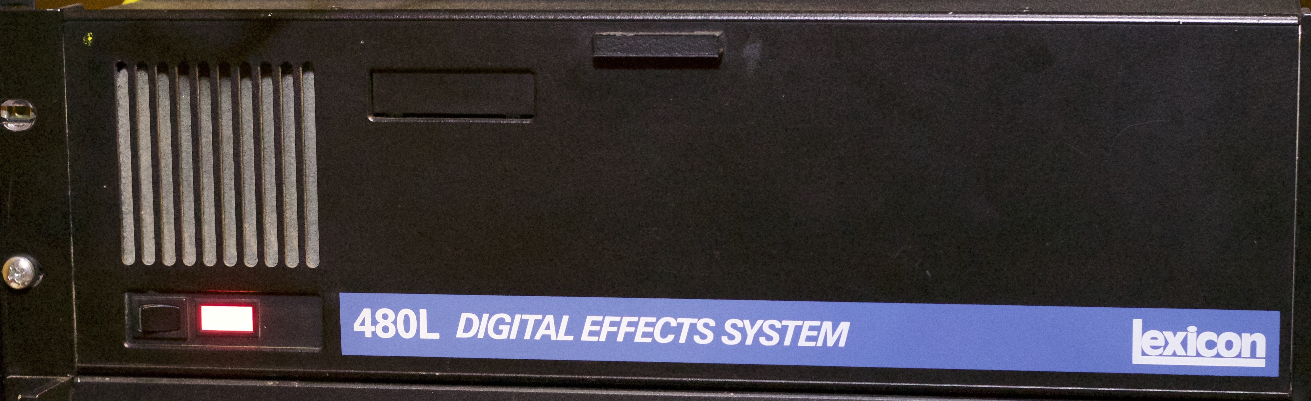 Lexicon 480 Rack – R.&B. Analog/Digital Recording Studio